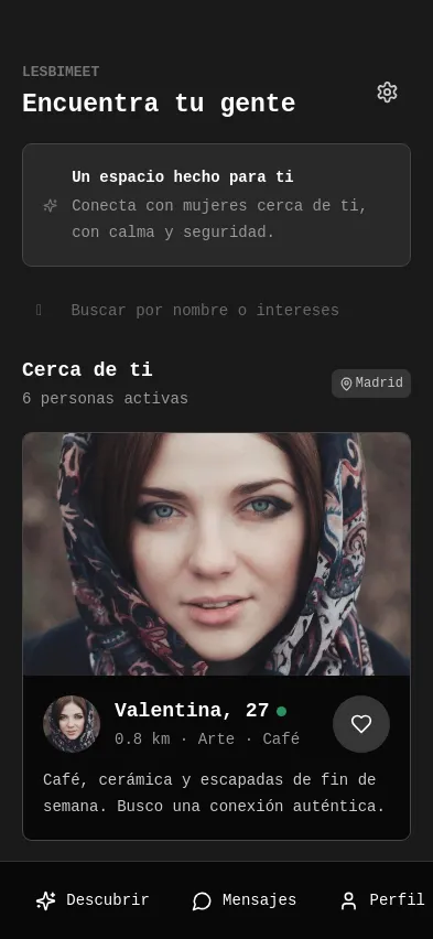 LesbiMeet Mobile App