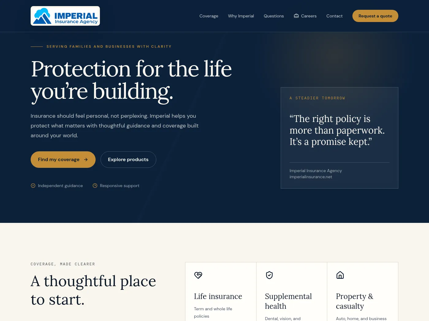 Imperial Insurance Portal
