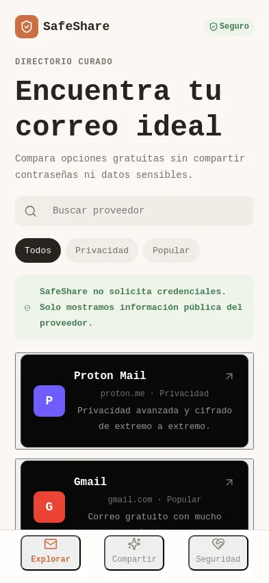 SafeShare Hub