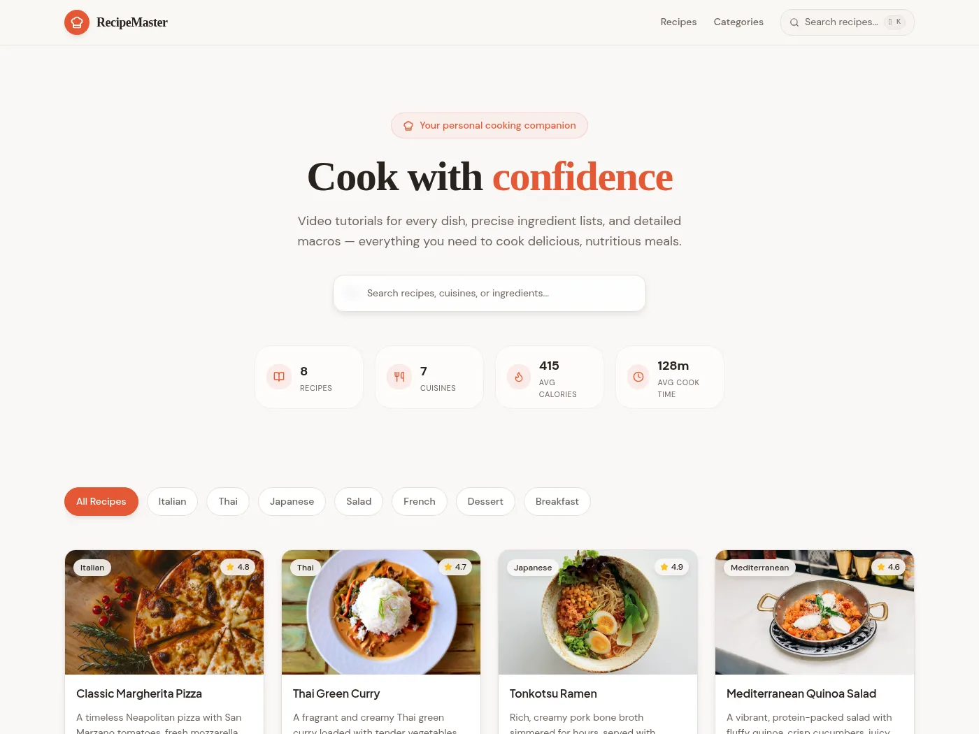RecipeMaster