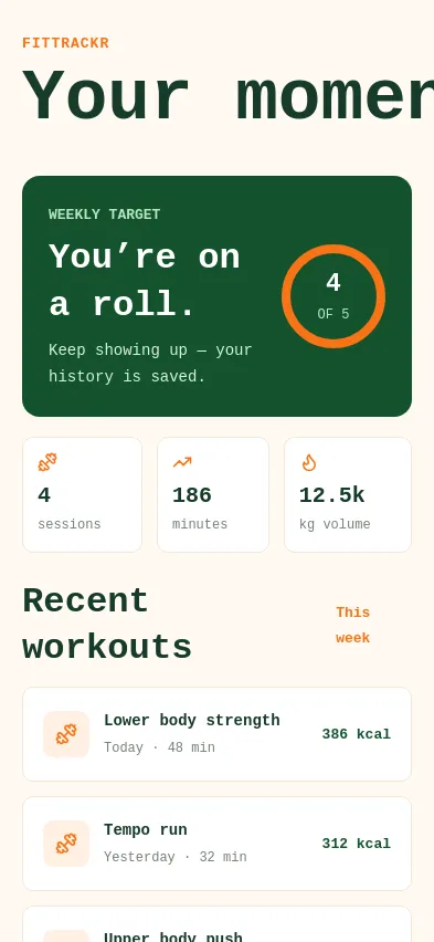 FitTrackr