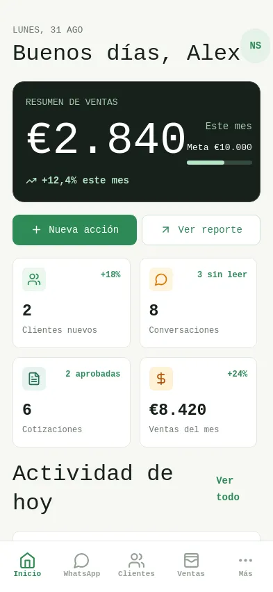 VentasCRM Mobile