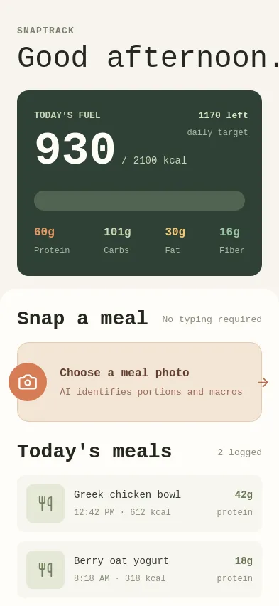 SnapTrack Nutrition