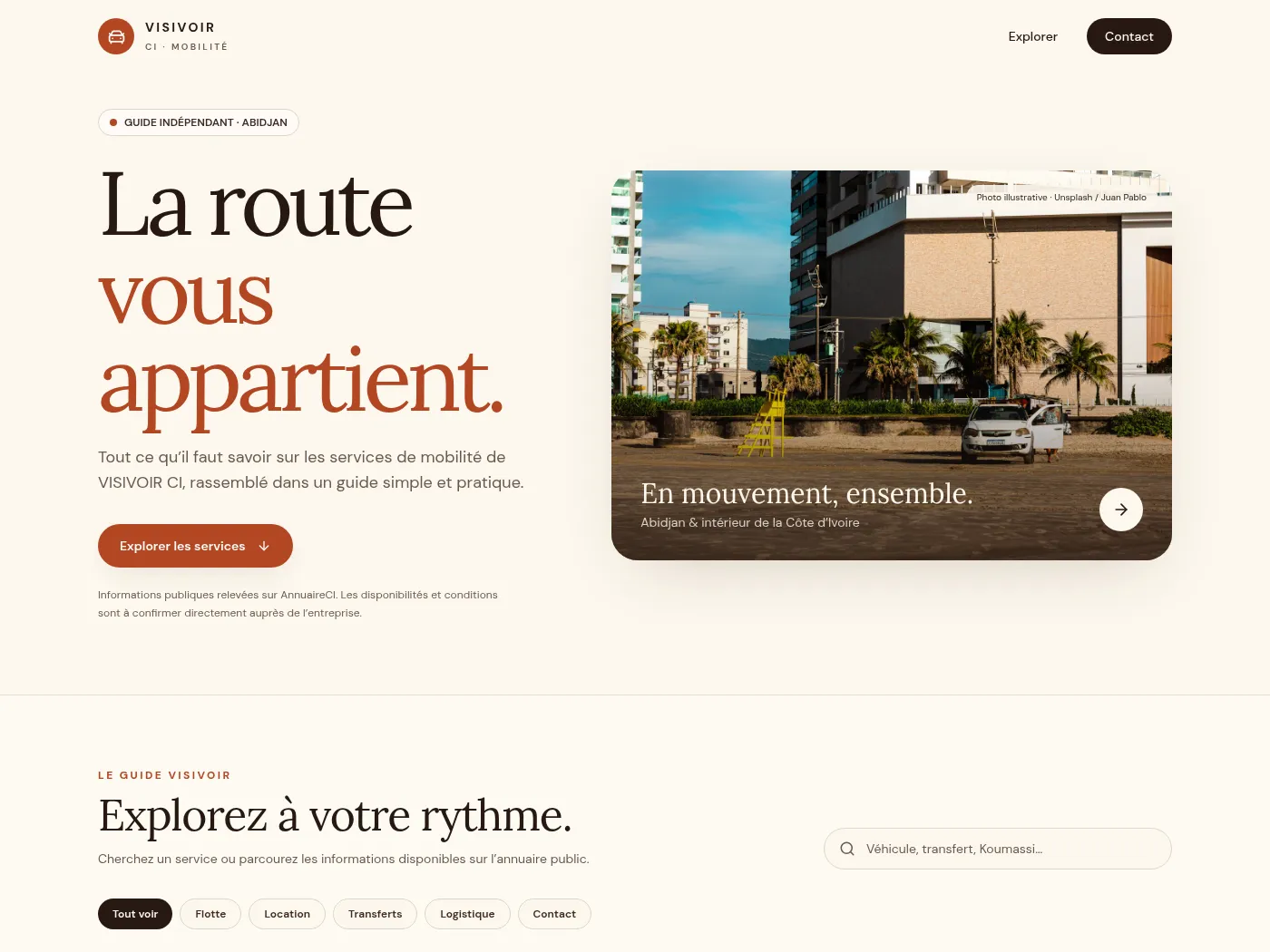 VisiVoir Explorer