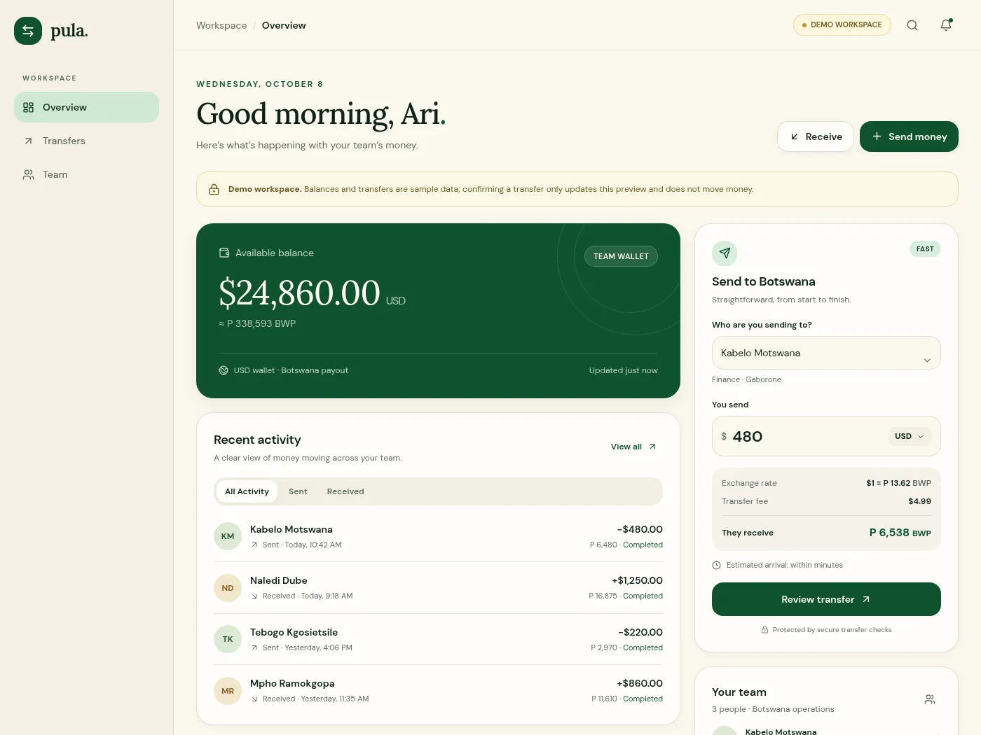 Botswana Pay Portal