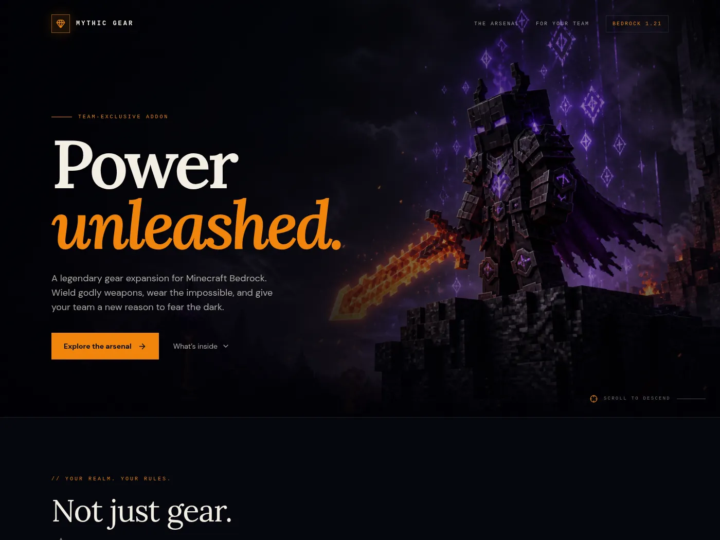 Mythic Gear Addon