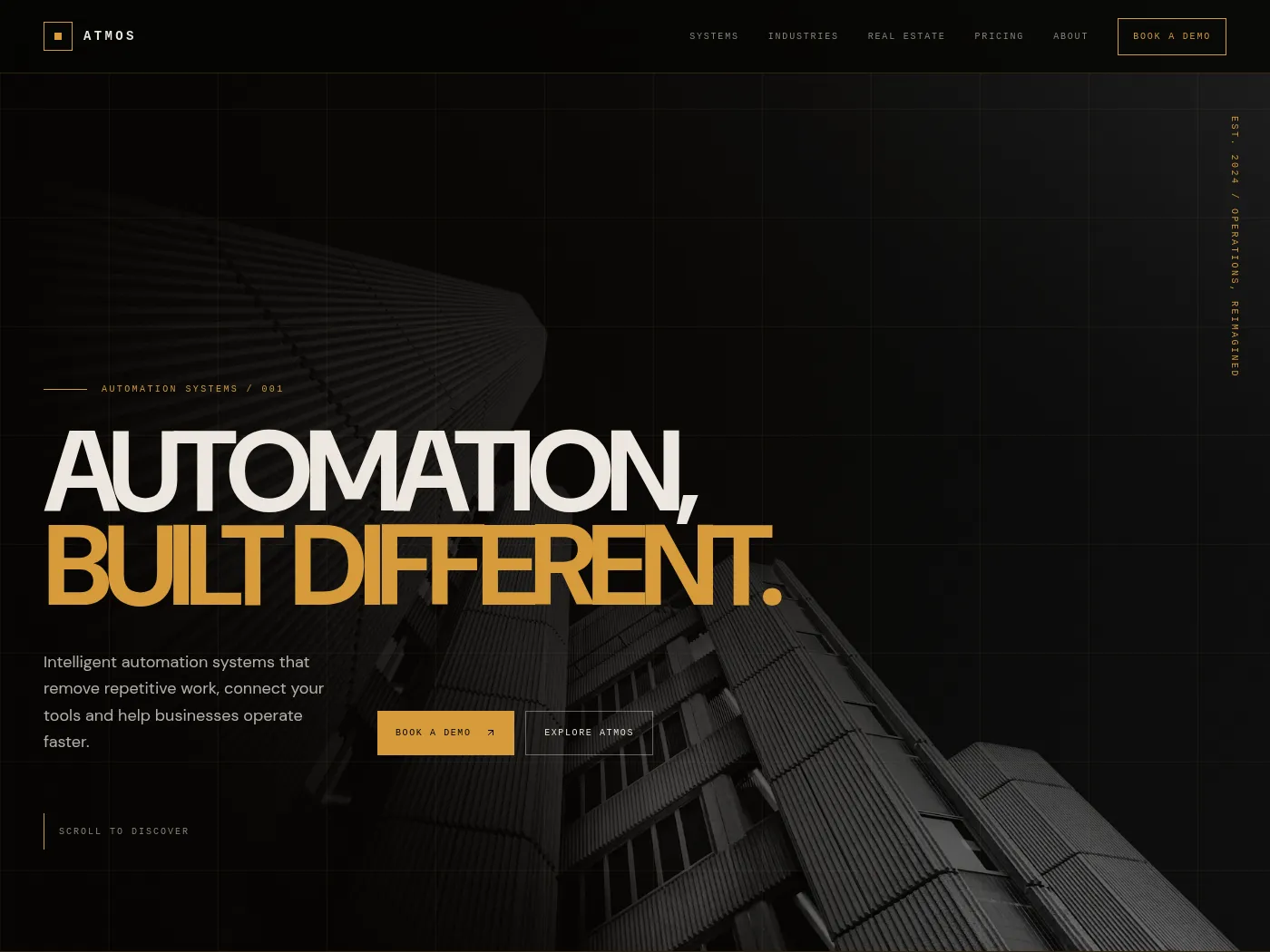 ATMOS Automation Website