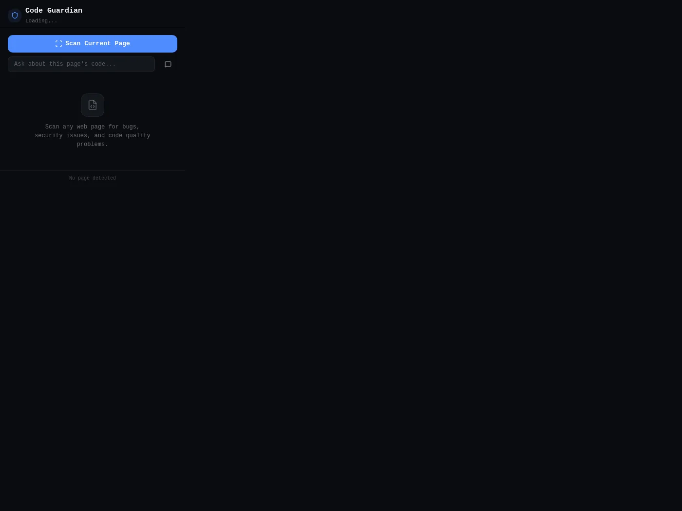 Code Guardian Extension