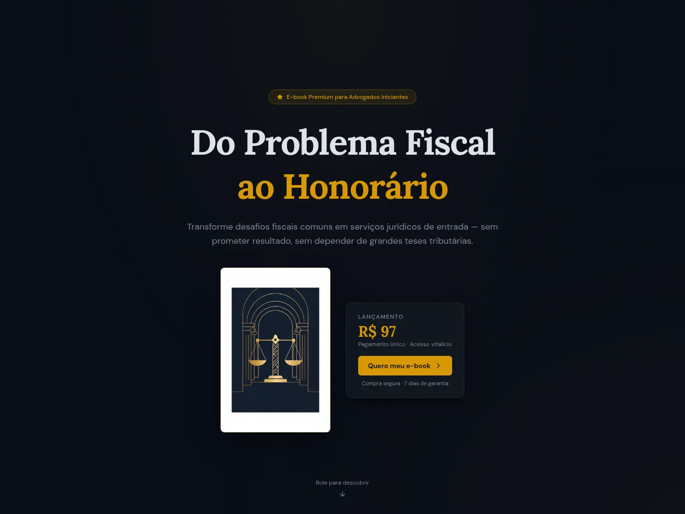 Ebook Advogado Tributarista