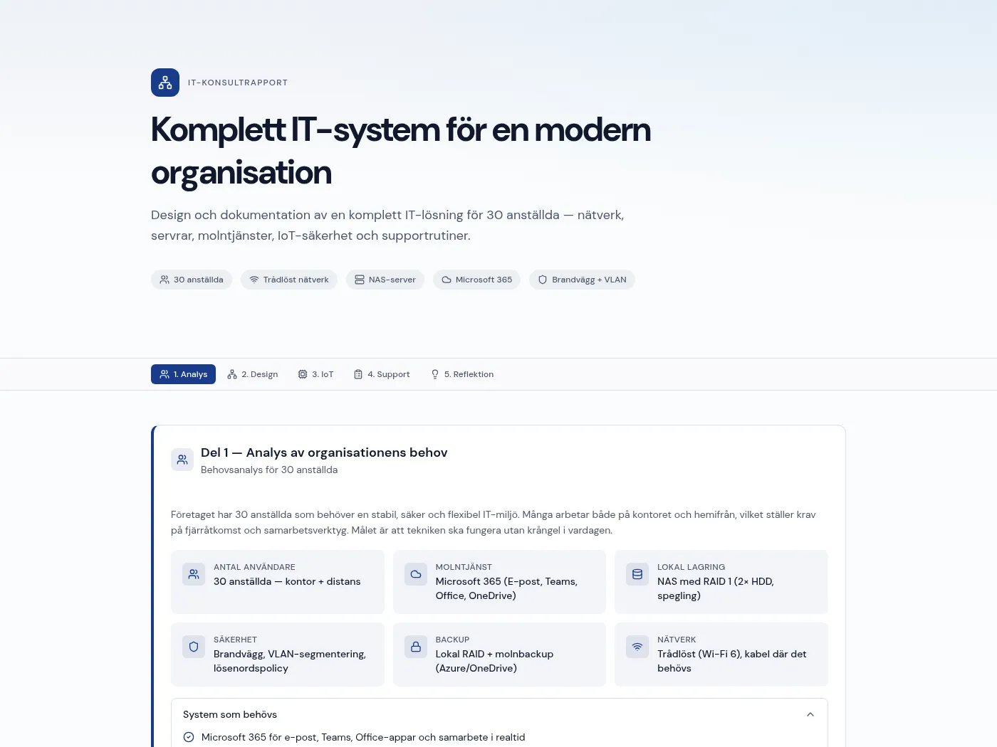 IT System Planner