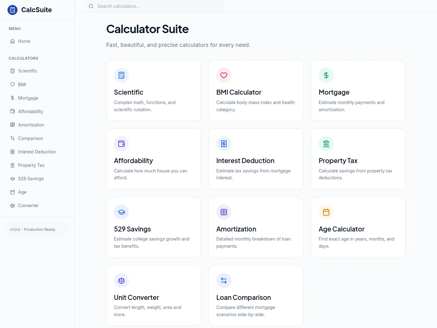 Calculator Clone Suite