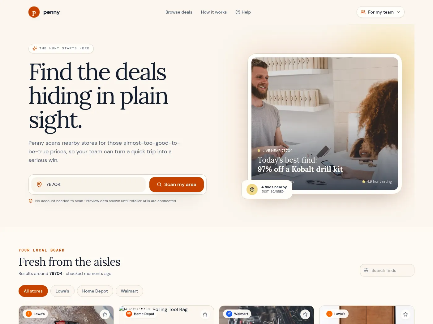Penny Deal Finder