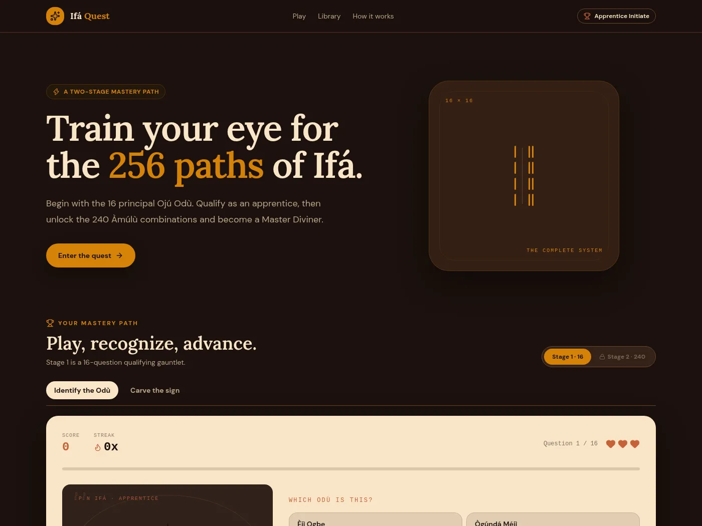 Ifá Odu Explorer