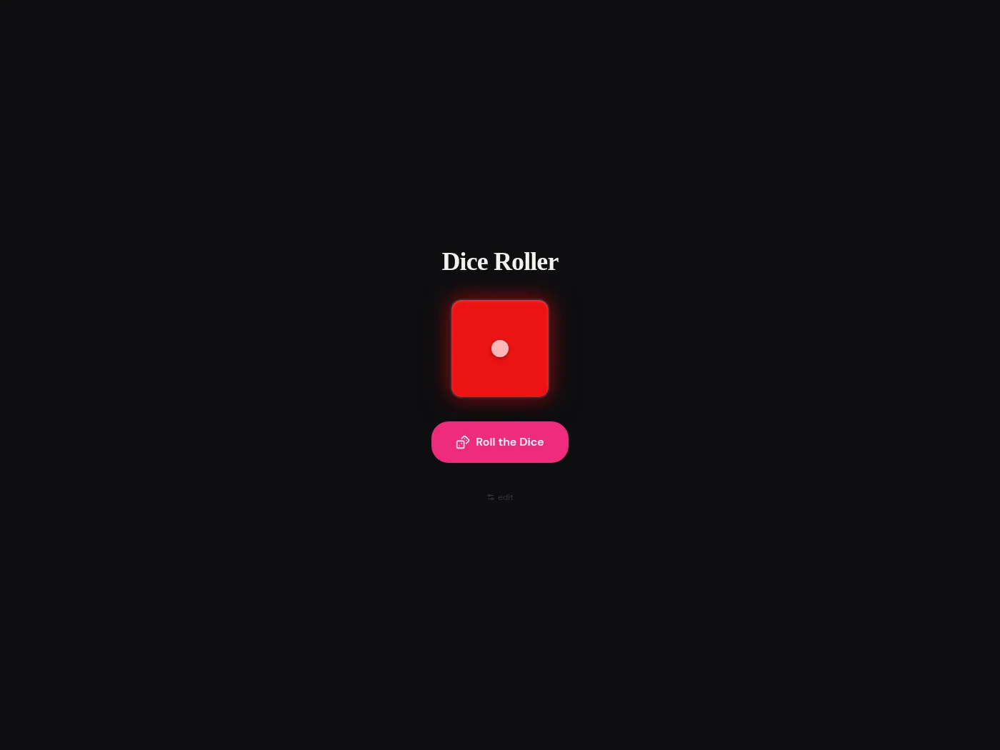 Dice Roller