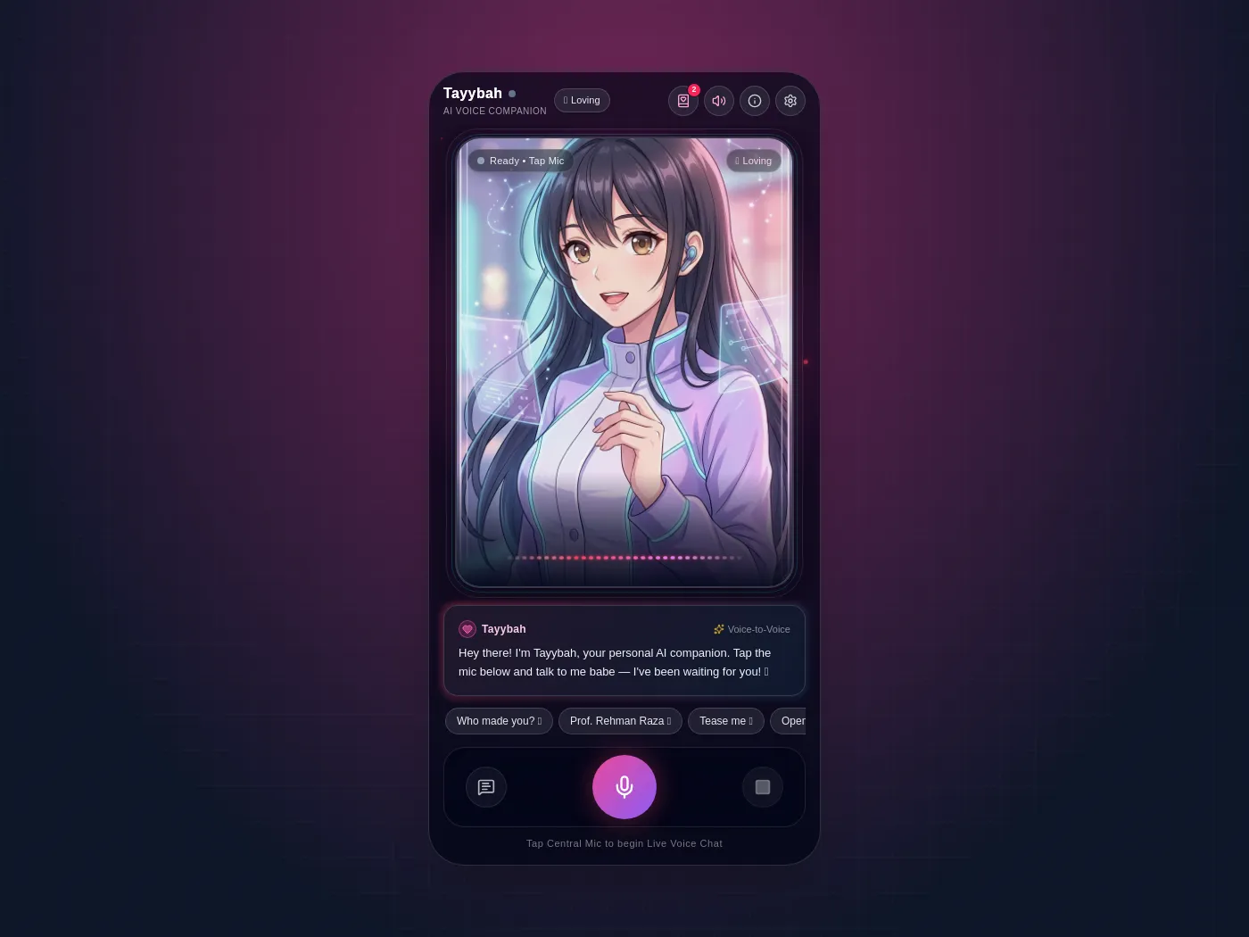 Tayybah Voice AI