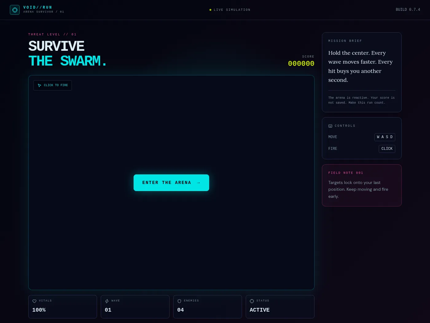 3D Game Portal