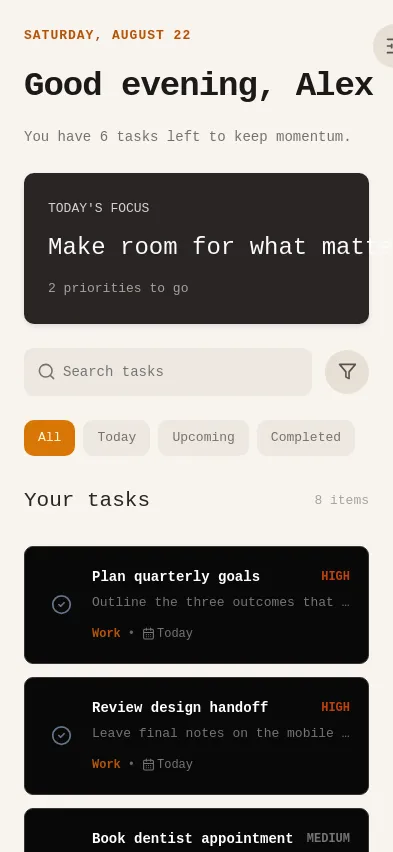 TaskManager Mobile