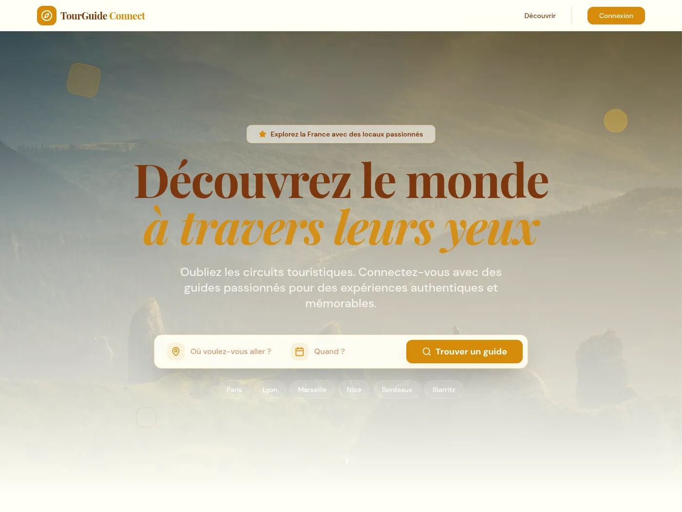 TourGuide Connect