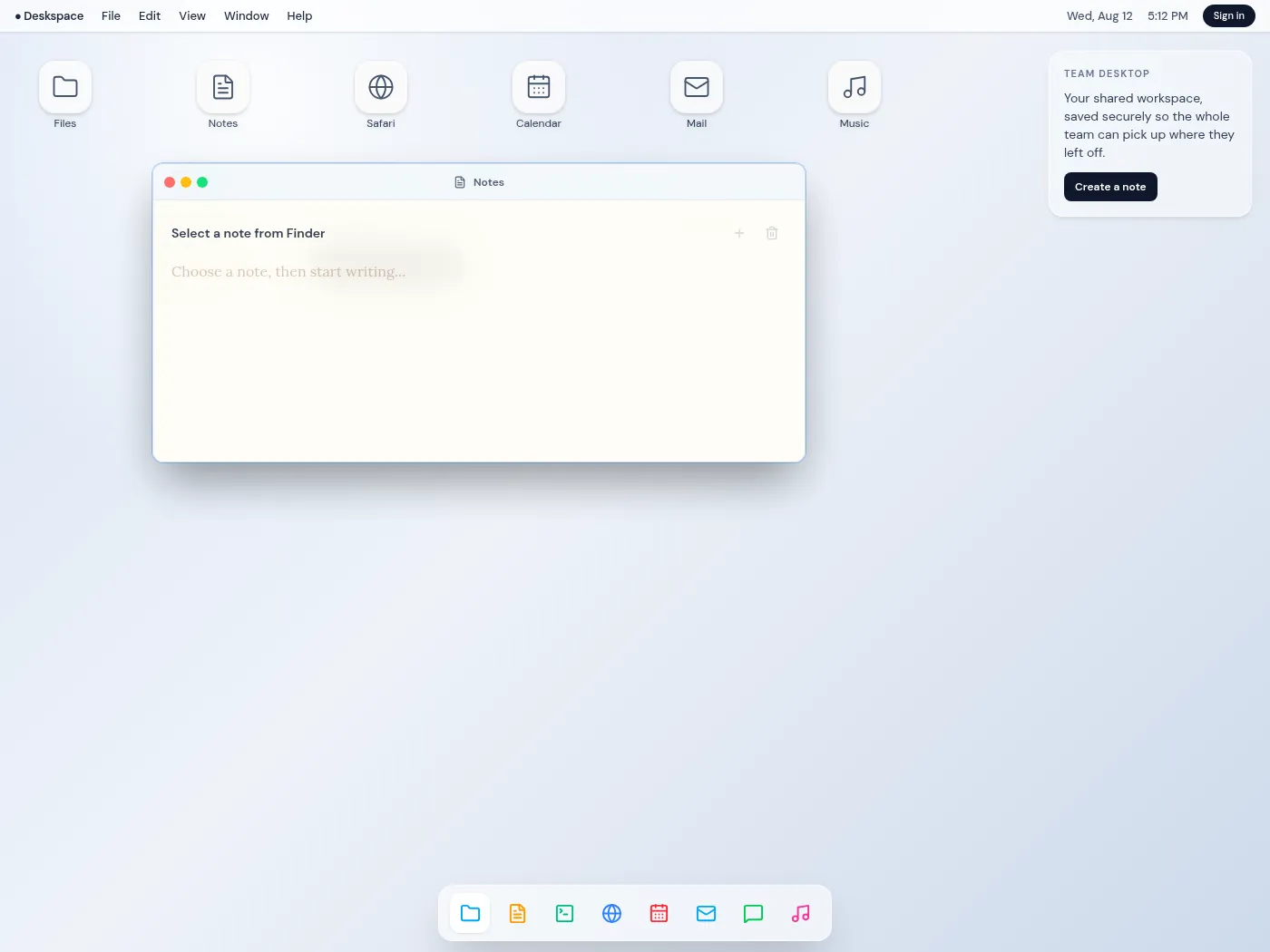 MacOS Web Simulator