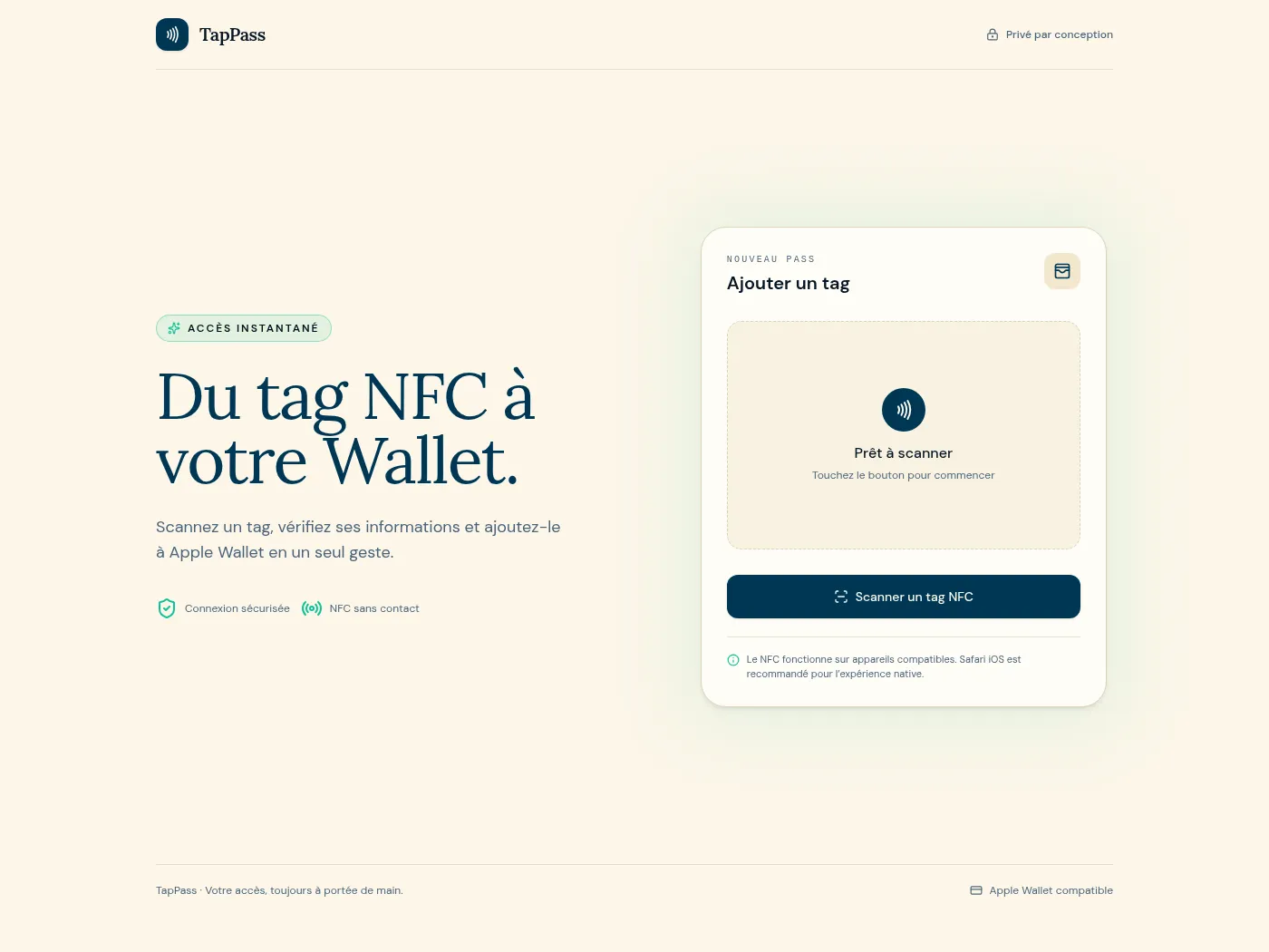 NFC Wallet Pass Maker