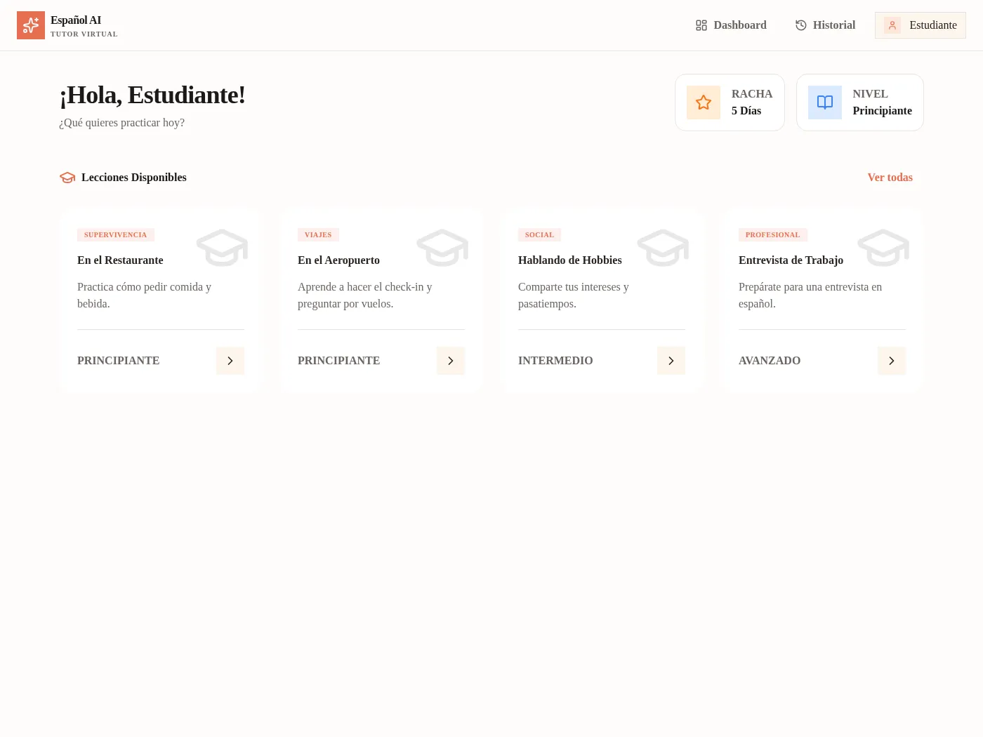 Español AI Tutor
