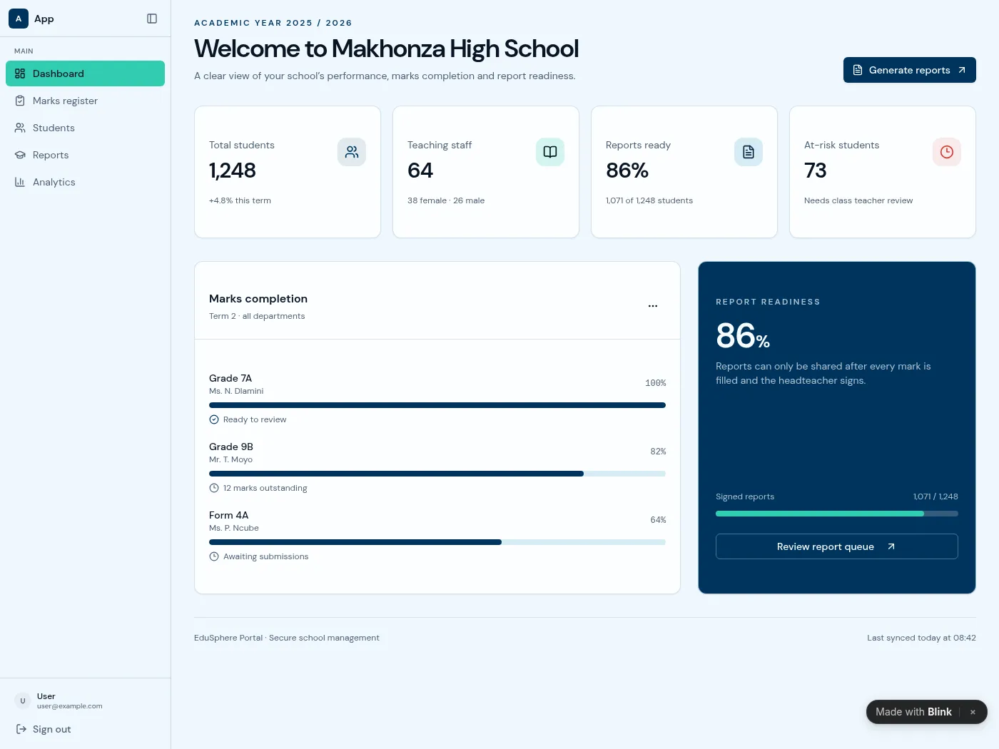 EduSphere Portal