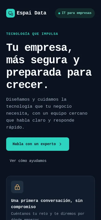 Espai Data Leads App