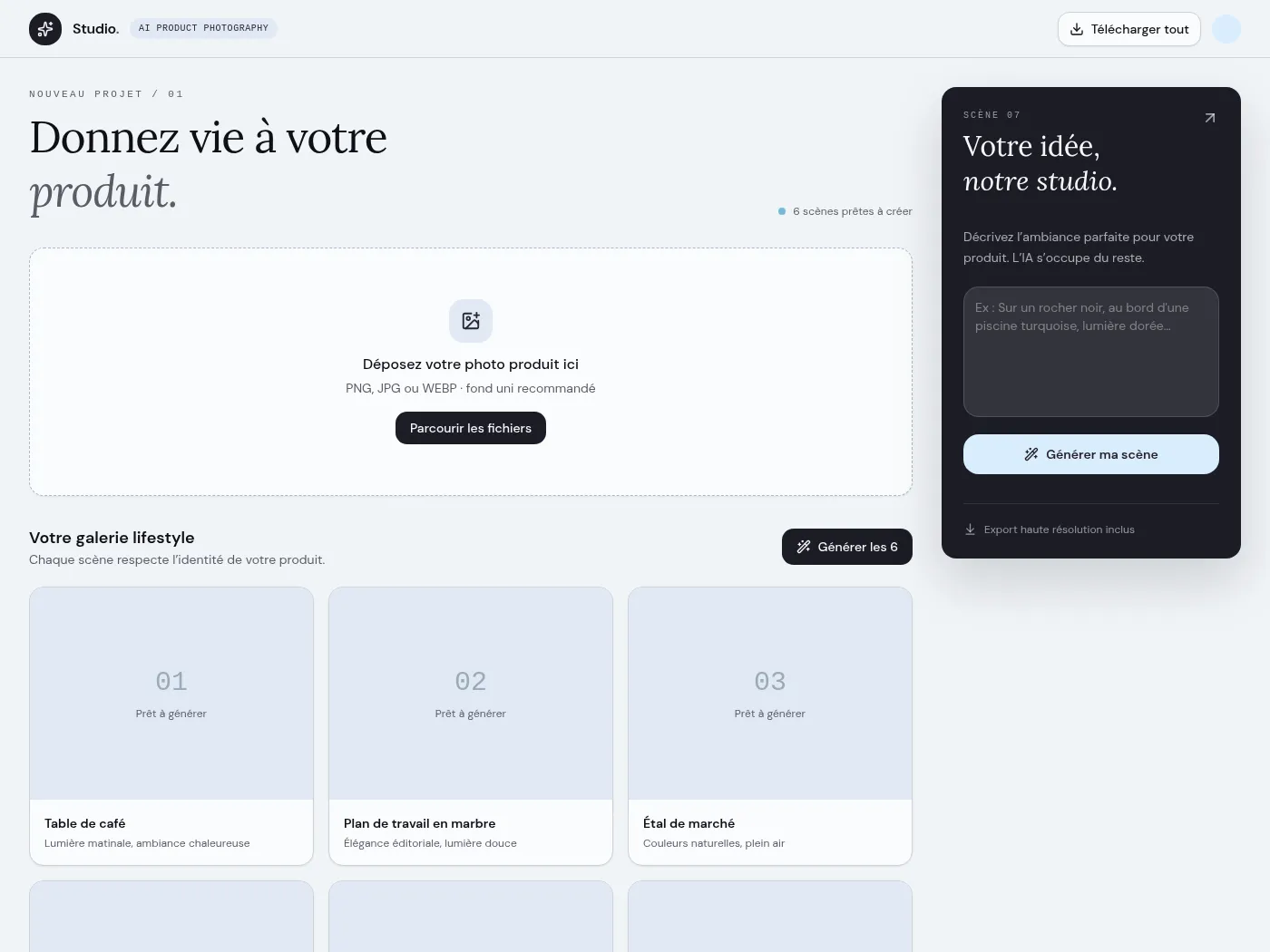 AI Product Photo Studio