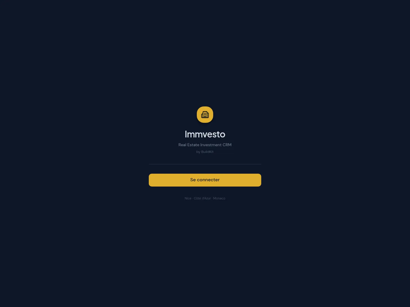 Immvesto CRM SAAS
