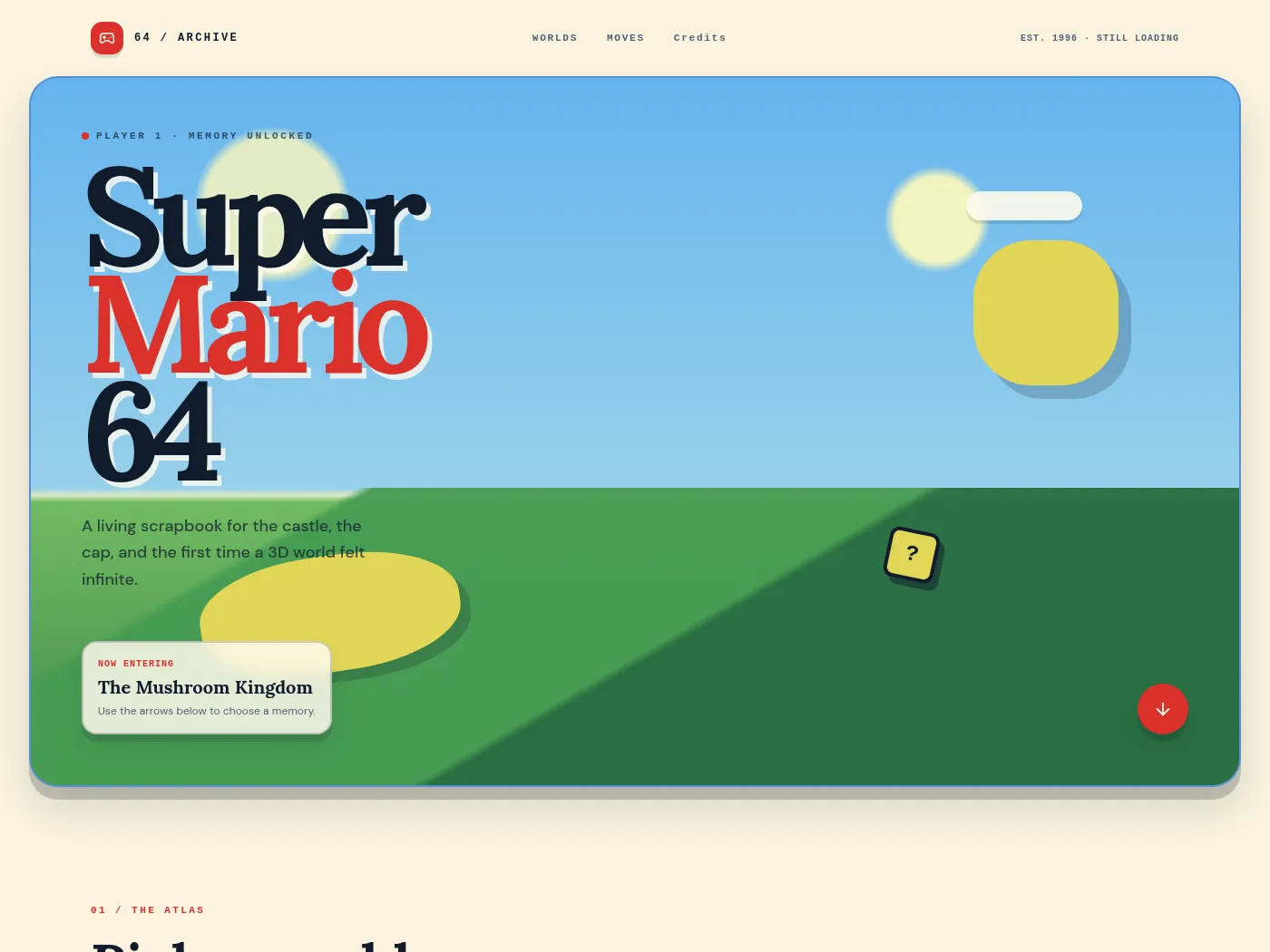 Mario 64 Tribute Site