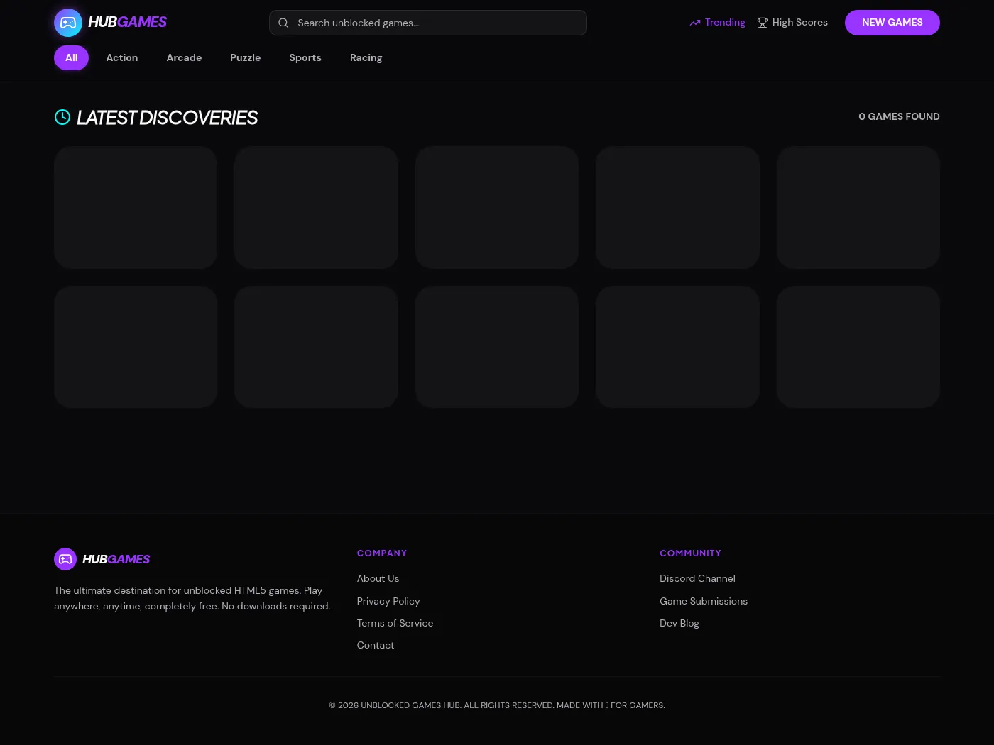 Unblocked Games Hub