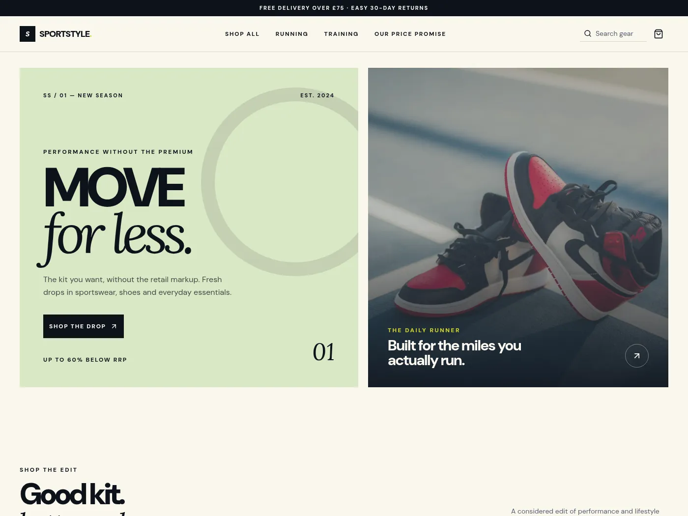 SportStyle Storefront