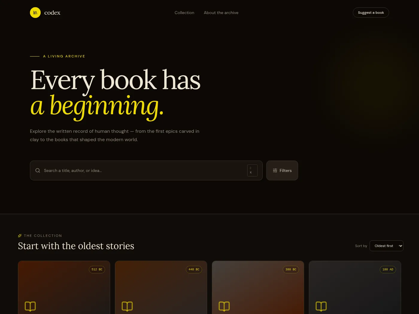 AncientBooks Explorer