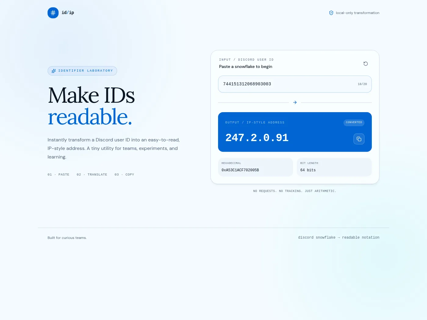Discord ID Converter
