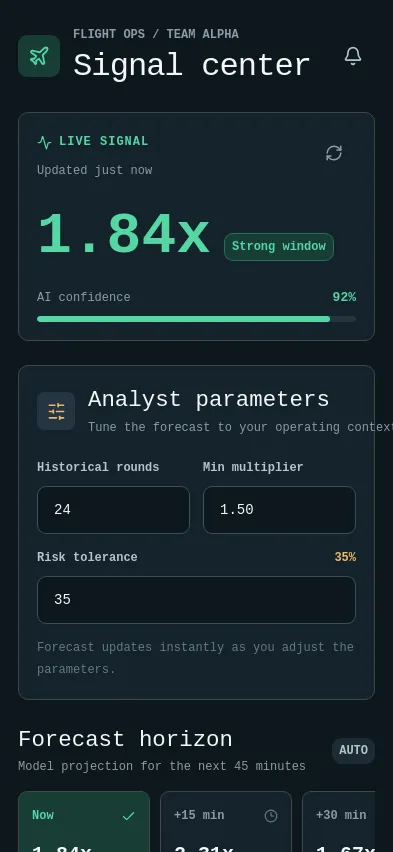 Aviator Signal Predictor