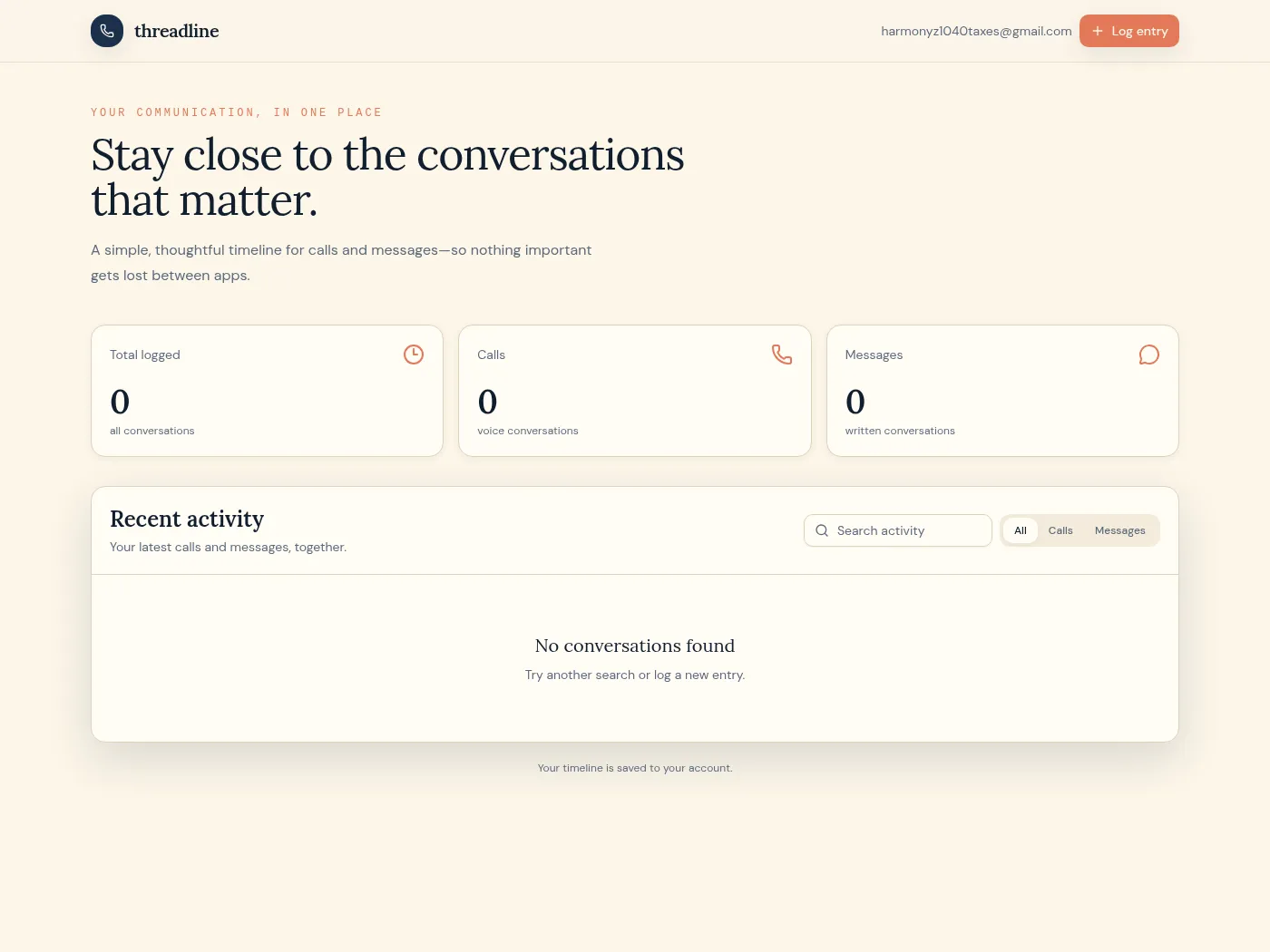 Call & Message Tracker