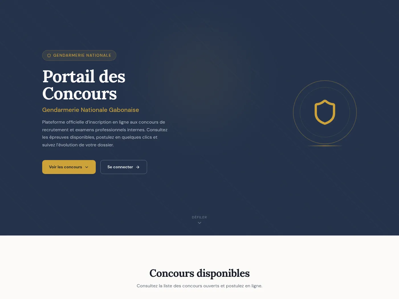 Gendarmerie Exam Portal
