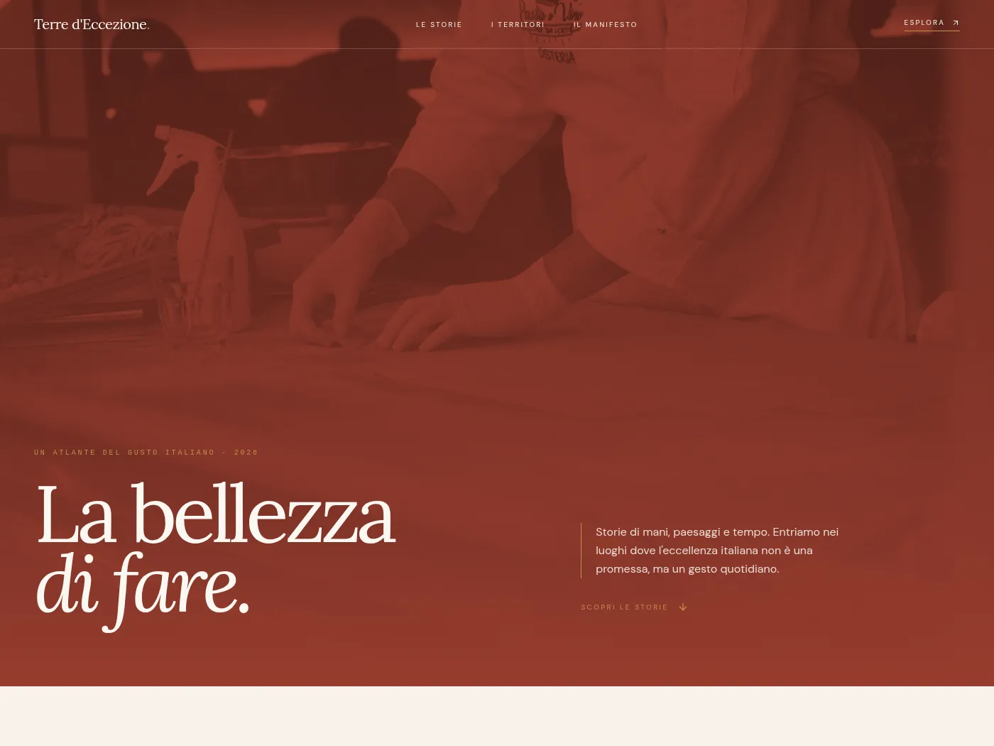 Terre d'Eccezione