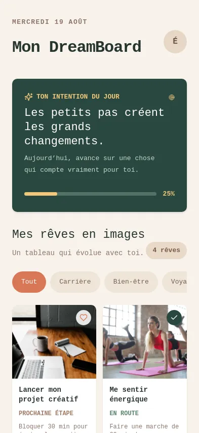 DreamBoard Mobile