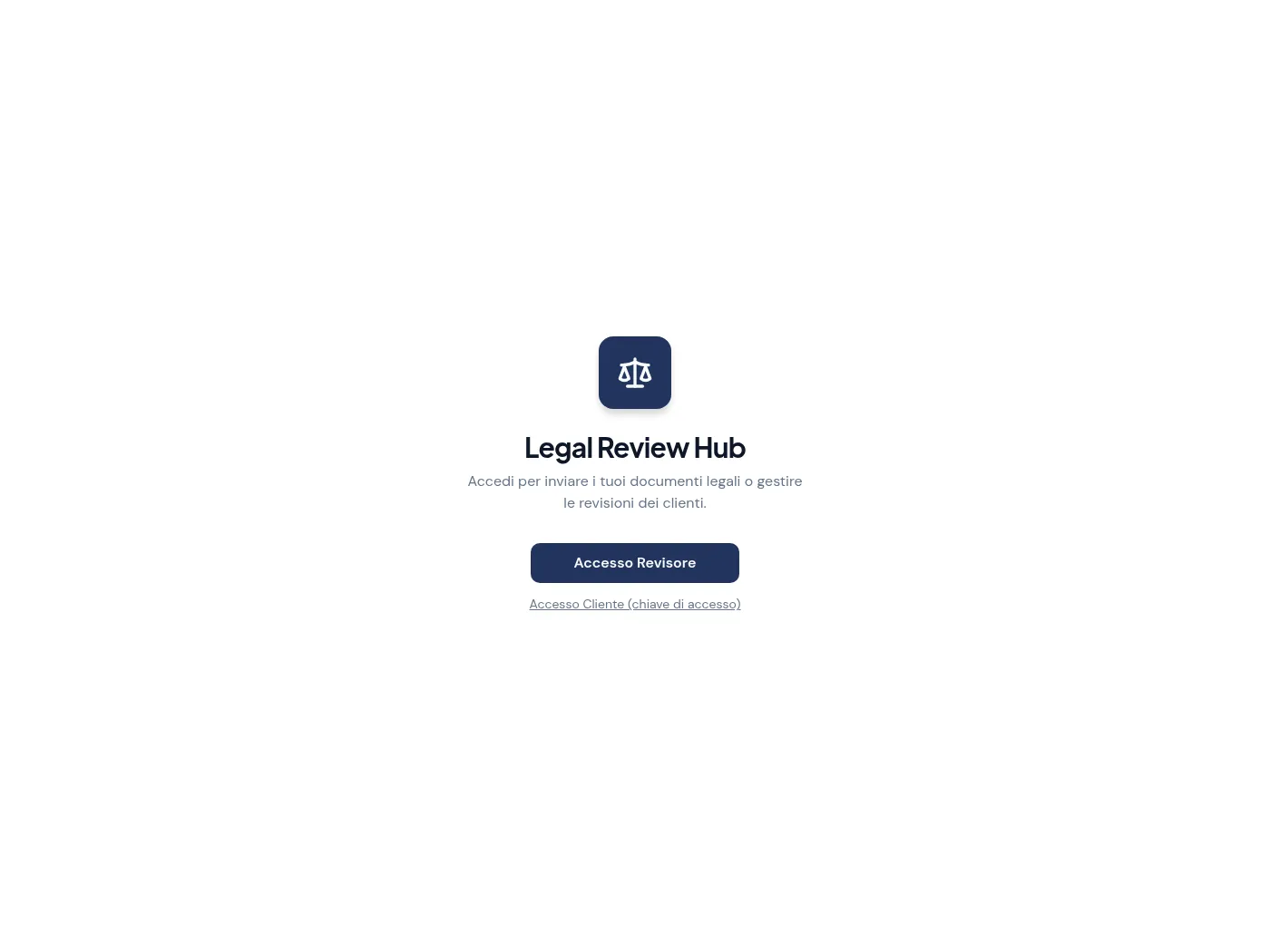 Legal Review Hub