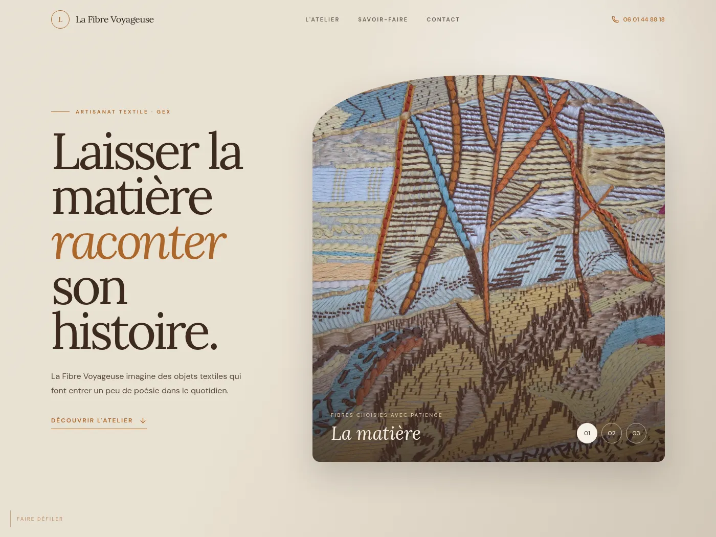 Artisanat Vitrine Site