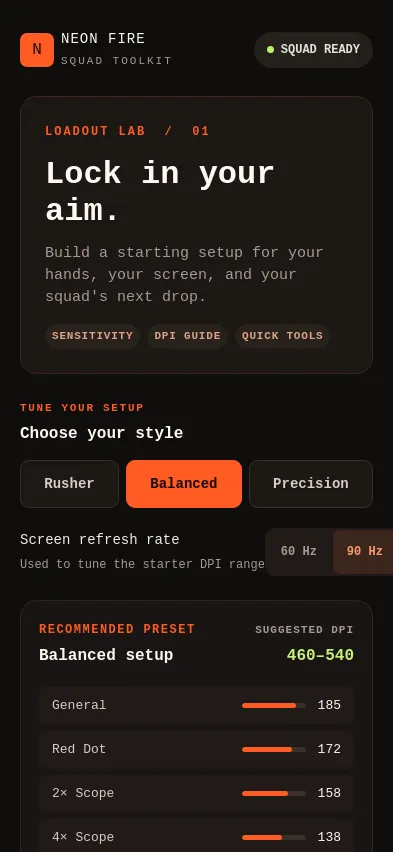 Neon Fire Gamer Toolkit