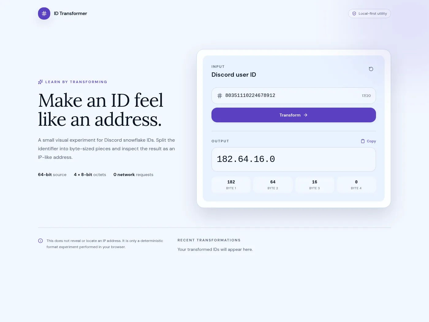 Discord ID Transformer