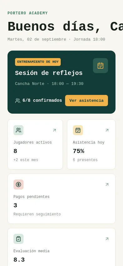 EP22 escuela de porteros