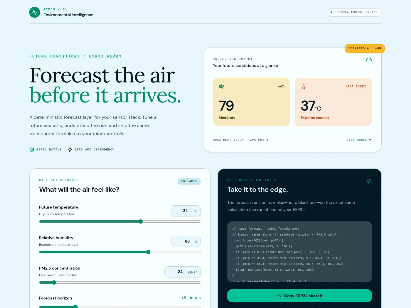 Future AQI & Heat AI