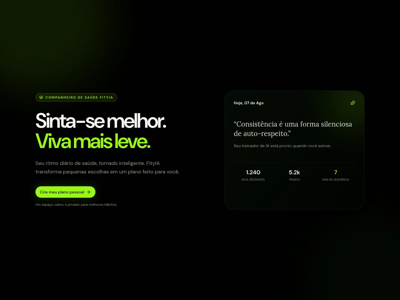FityIA Health Companion