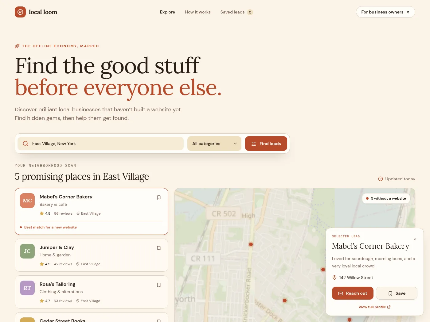 Website-Free Finder