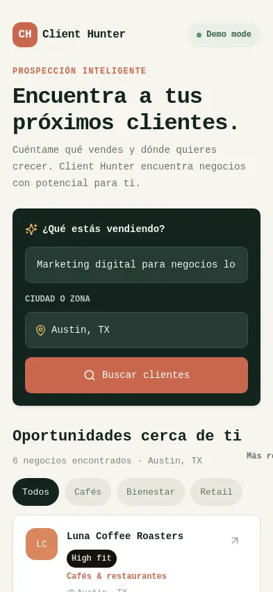 Client Hunter