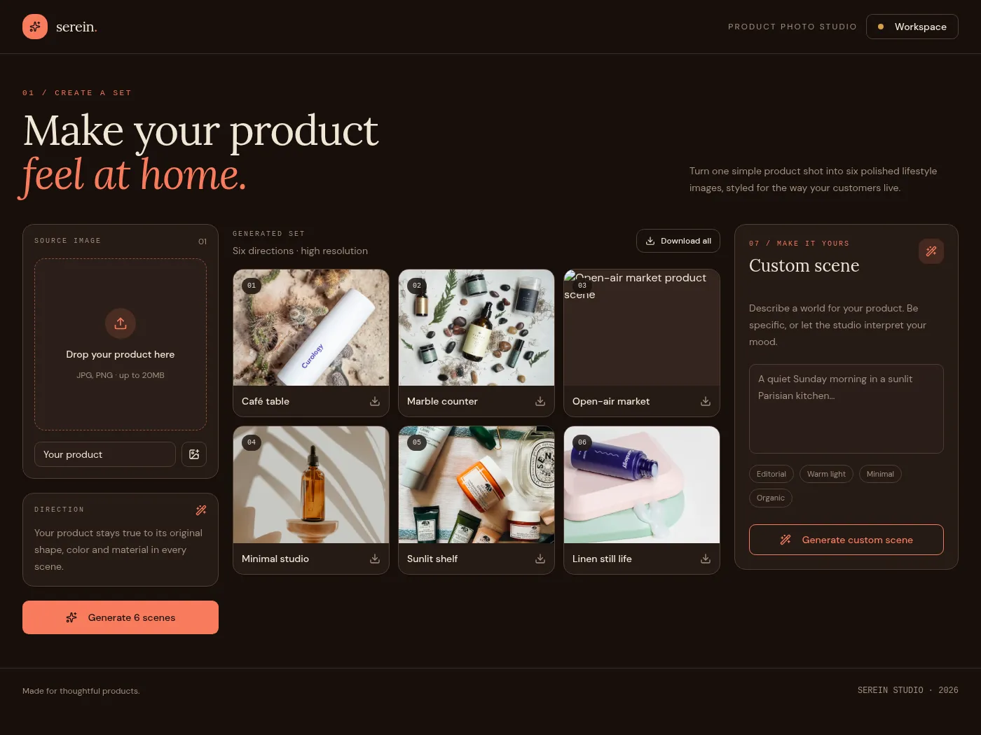 AI Product Photo Studio