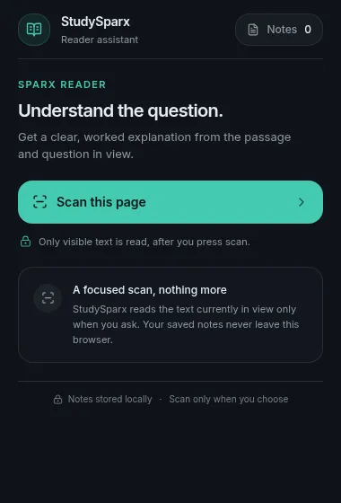 StudySparx AI Extension
